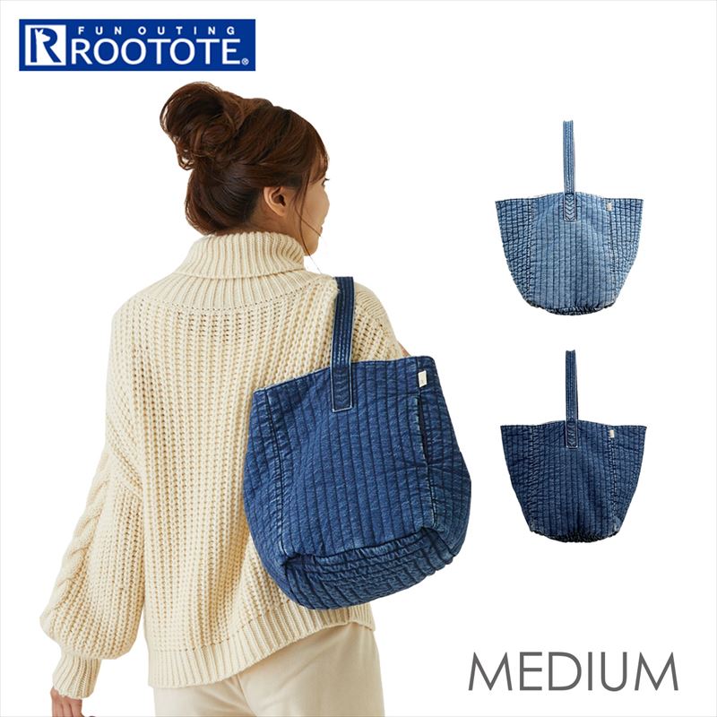 【楽天市場】ルートート トートバッグ ROOTOTE 1358 楽天 デニム 小さめ 肩掛け レディース トート バッグ キルティング コットン 綿100％ ワンハンドル メンズ 男女兼用 ...