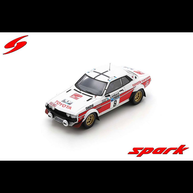 【楽天市場】Spark Model(スパークモデル) TOYOTA CELICA 2000GT #8 1977(1/43) S7722：モデルカーショップ グリース