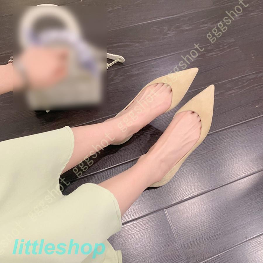 【楽天市場】パンプス サイドオープン レディース ポインテッドトゥ フラットパンプス ローヒール 歩きやすい バレエシューズ 春夏 美脚 履きやすい ぺたんこ 靴 シューズ：モードナチュレ楽天市場店