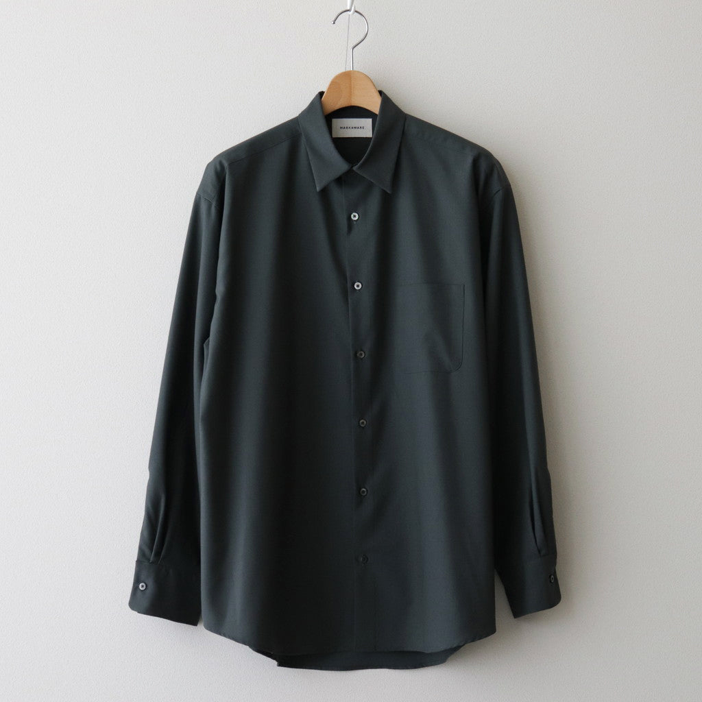 【楽天市場】MARKAWARE｜ORGANIC WOOL 2/80 TROPICAL COMFORT FIT SHIRT #OLIVE [A24A-14SH01C]：TAMAYA-GROUP楽天市場店