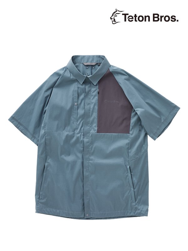 【楽天市場】Teton Bros. ティートンブロス｜Wind River Shirt (Unisex) #Blue Gray [TB231 ...