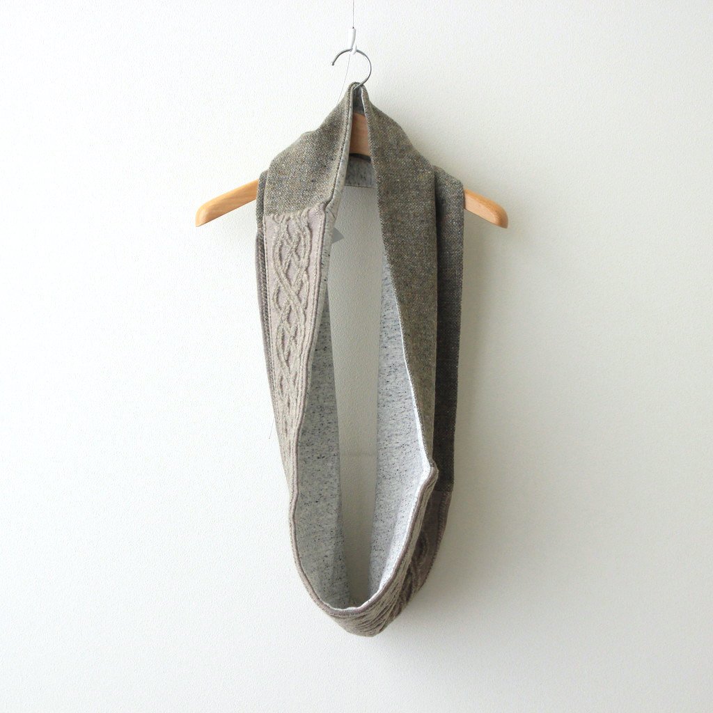 【楽天市場】Dulcamara | ドゥルカマラ - ブリティッシュWミックススヌード #GRAY BEIGE [D221-G200 ...