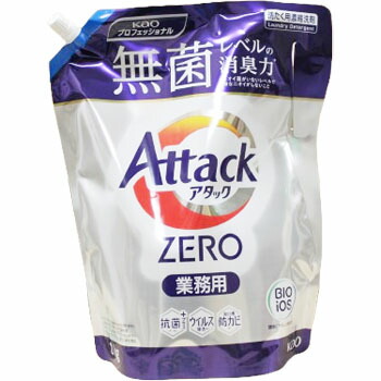 【楽天市場】花王 業務用 超濃縮洗たく洗剤 アタック ゼロ ZERO 2kg 洗濯洗剤 濃縮 Kao アタックゼロ：モダン・プロ 2号 楽天市場店