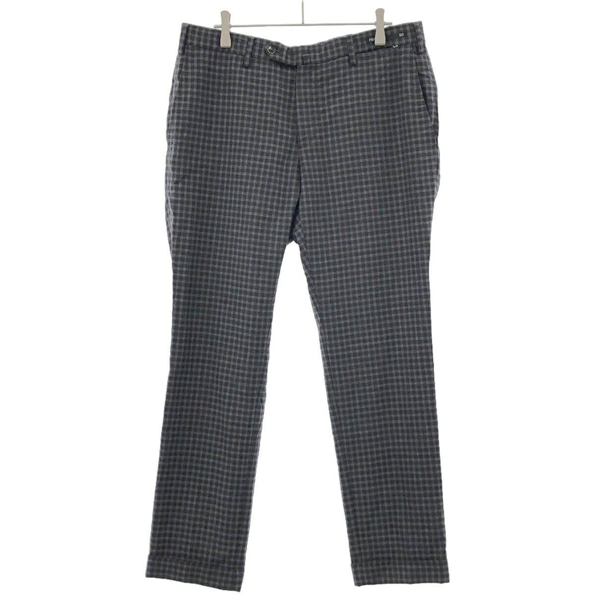 【楽天市場】PT01 ピーティーゼロウーノ SUPER 100's EVO FIT チェック柄ウールスラックスパンツ COFF01 PR01 ...