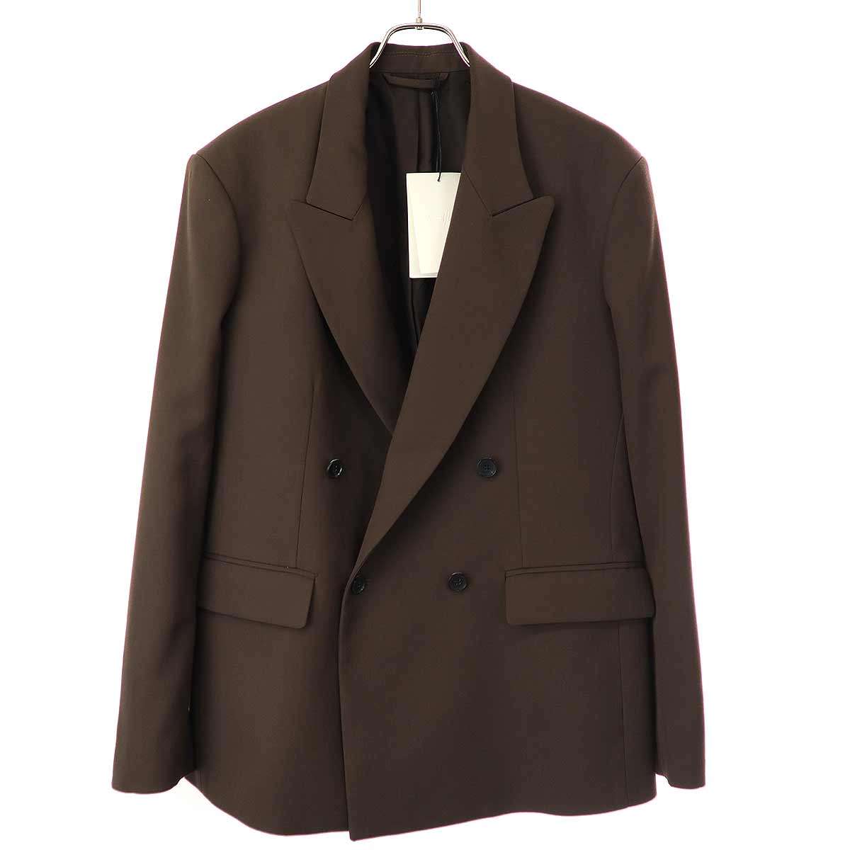 【楽天市場】SECOND LAYER セカンドレイヤー PICO BLAZER ダブルブレザージャケット ブラウン 48 【中古 ...
