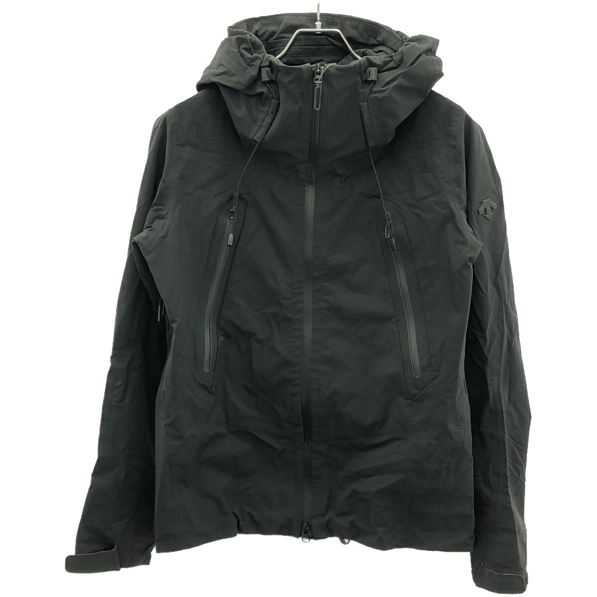【楽天市場】DESCENTE デサント HARD SHELL JACKET マウンテンパーカー DAMNGC30 ブラック M 【中古 ...