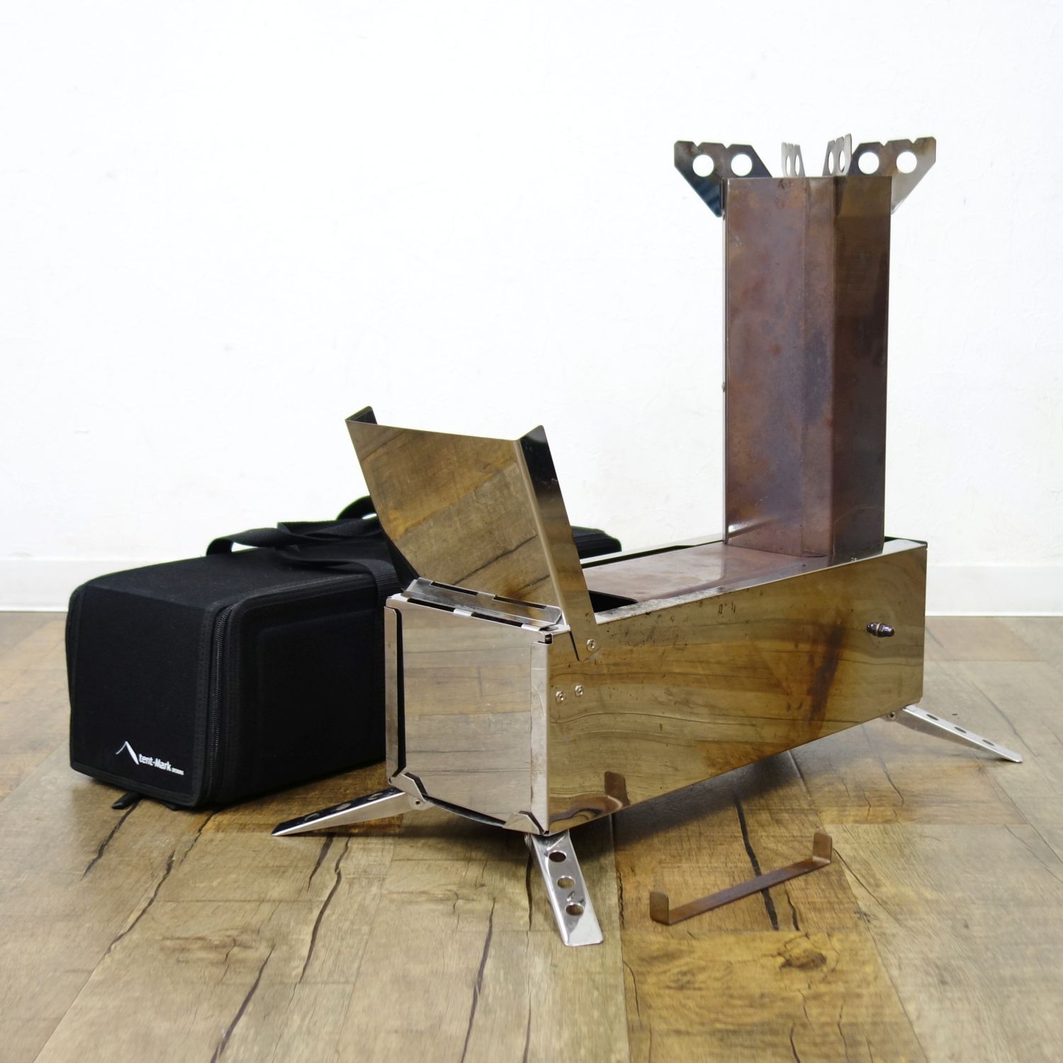 【楽天市場】テンマクデザイン tent-mark DESIGNS マキコン2 ロケットストーブ 薪ストーブ 焚き火台 焚火 キャンプ 調理 ...