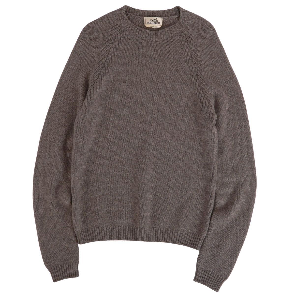 楽天市場】HERMES エルメス ニット サイズ:S ヘンリーネック コットン