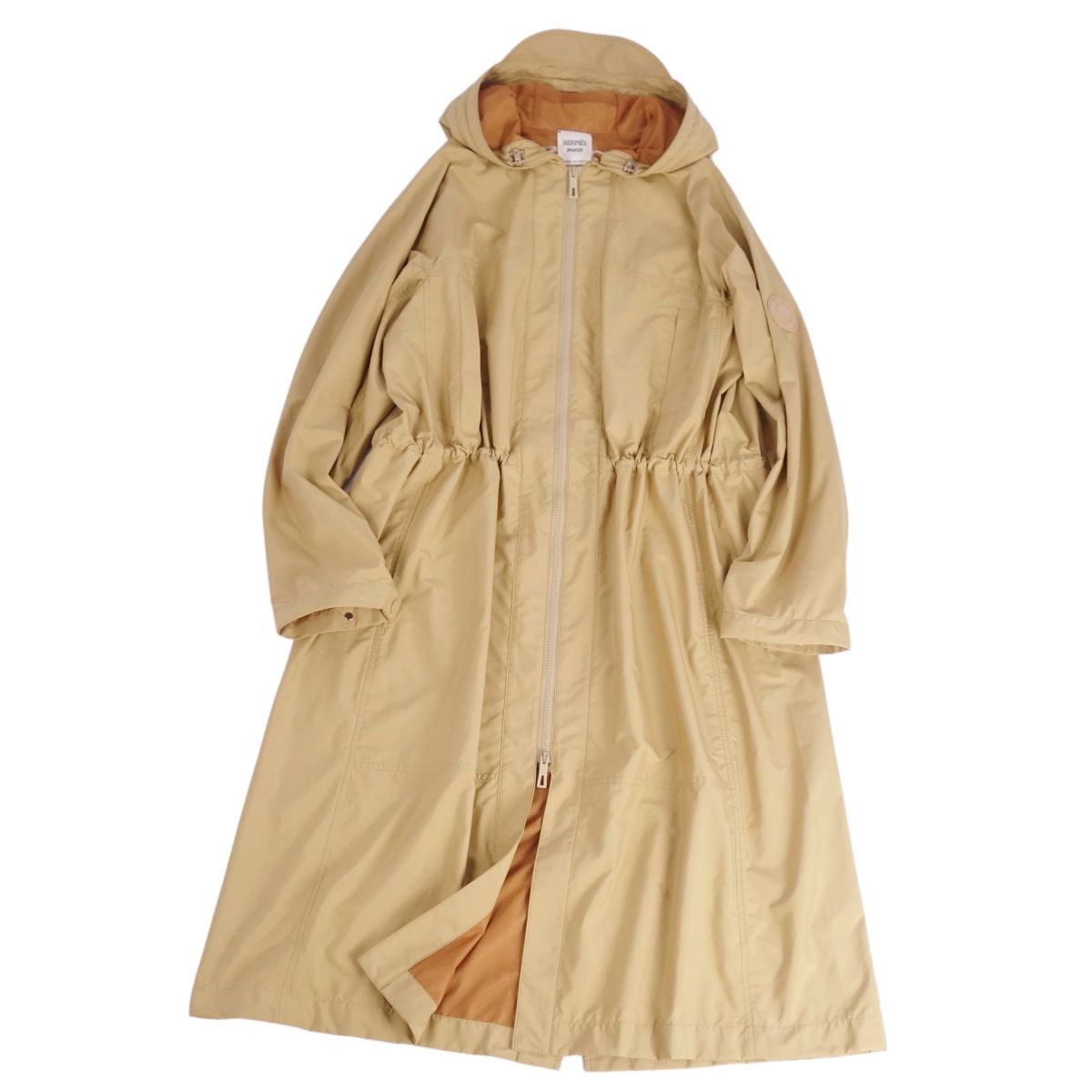 【楽天市場】【美品】エルメス HERMES コート 2025 ロングコート フード付き セリエ アウター レディース イタリア製 36(S相当 ...