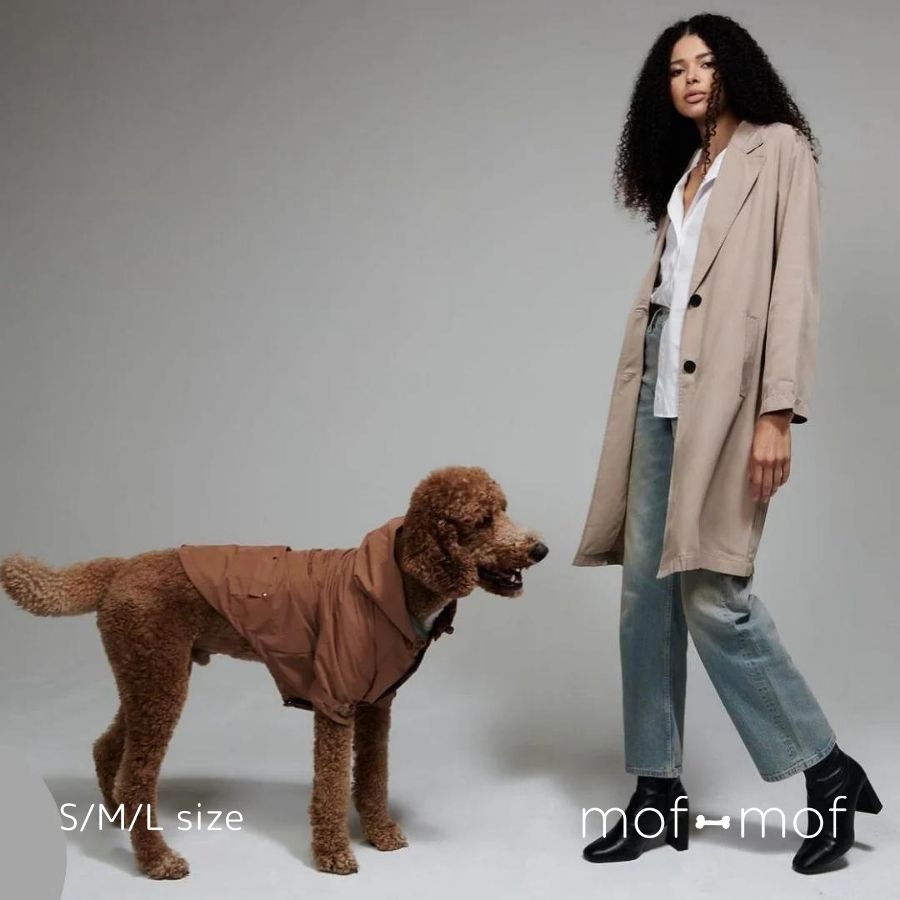 【楽天市場】max-bone トレンチ型レインコート キャメル サイズ交換無料 マックスボーン 犬服 北欧 ハイクオリティ ダックス チワワ コート 防寒 着せやすい カッパ 犬のカッパ ...