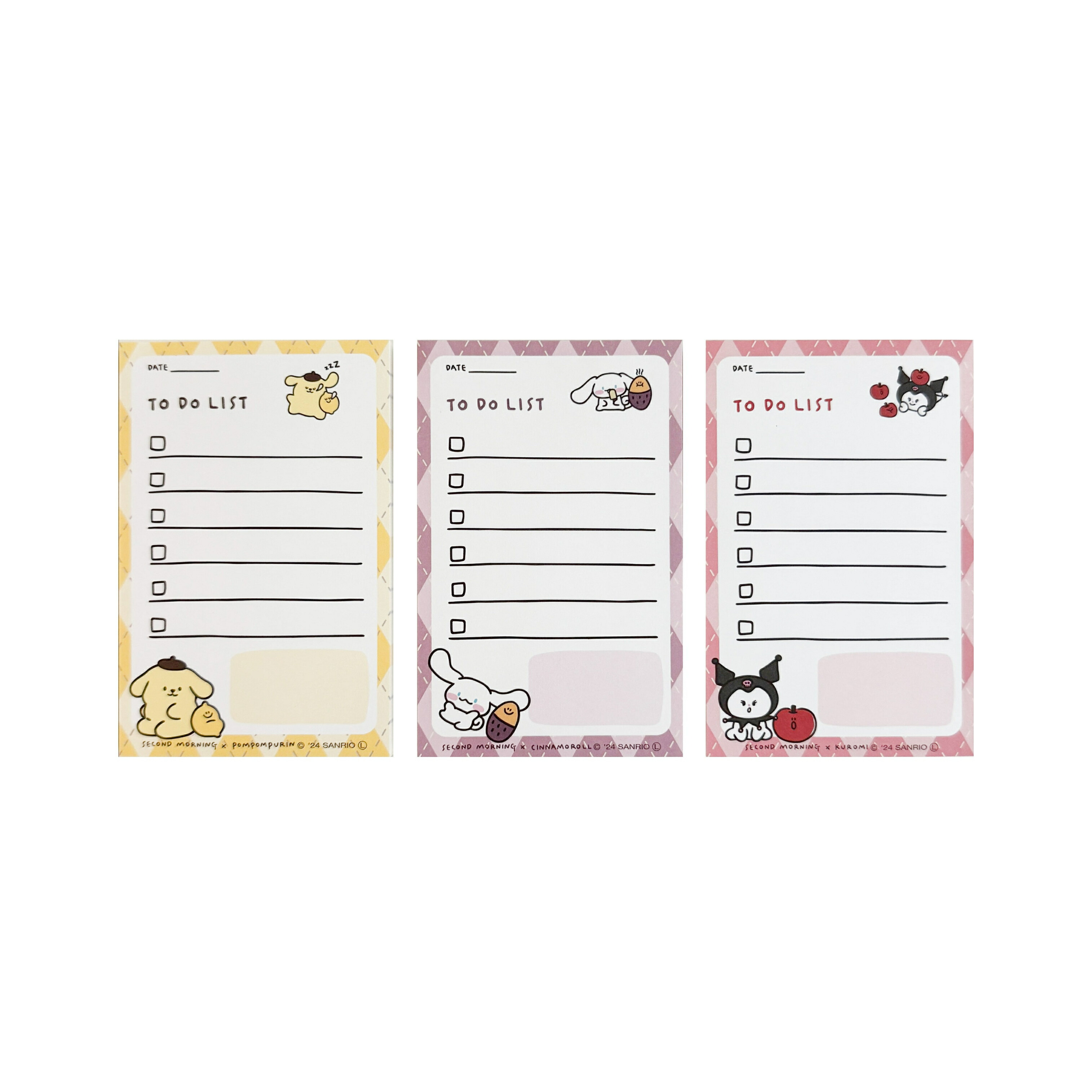 【楽天市場】[second morning × sanrio characters] TO DO リスト（全3種）：moim公式ショップ 楽天市場店