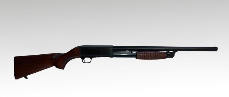 【楽天市場】KTW エアーコッキングショットガン イサカM37 フェザーライト フルメタル リアルウッドモデル：エアガンショップ モケイパドック