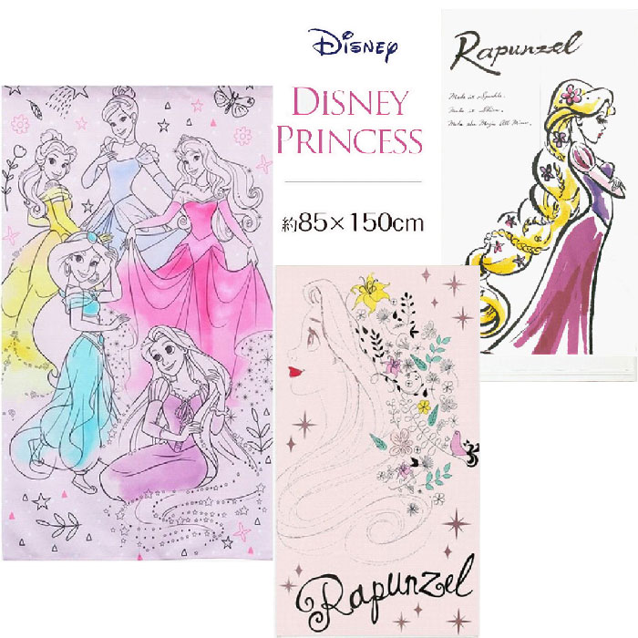 【楽天市場】ディズニーのれん 85x150cm プリンセス /ラプンツェル 全身/ラプンツェル2 顔：木馬家具