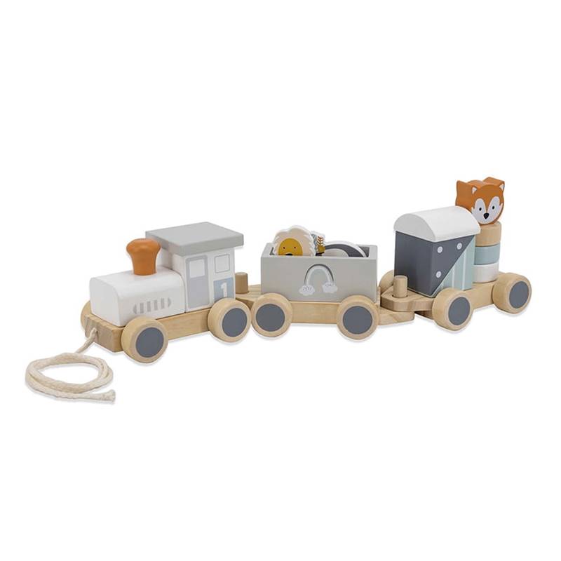 【楽天市場】積み木 電車 汽車 列車 動物 トライコ アニマルトレイン 1歳 1歳半 赤ちゃん 知育 おもちゃ 出産祝い ハーフバースデー ...