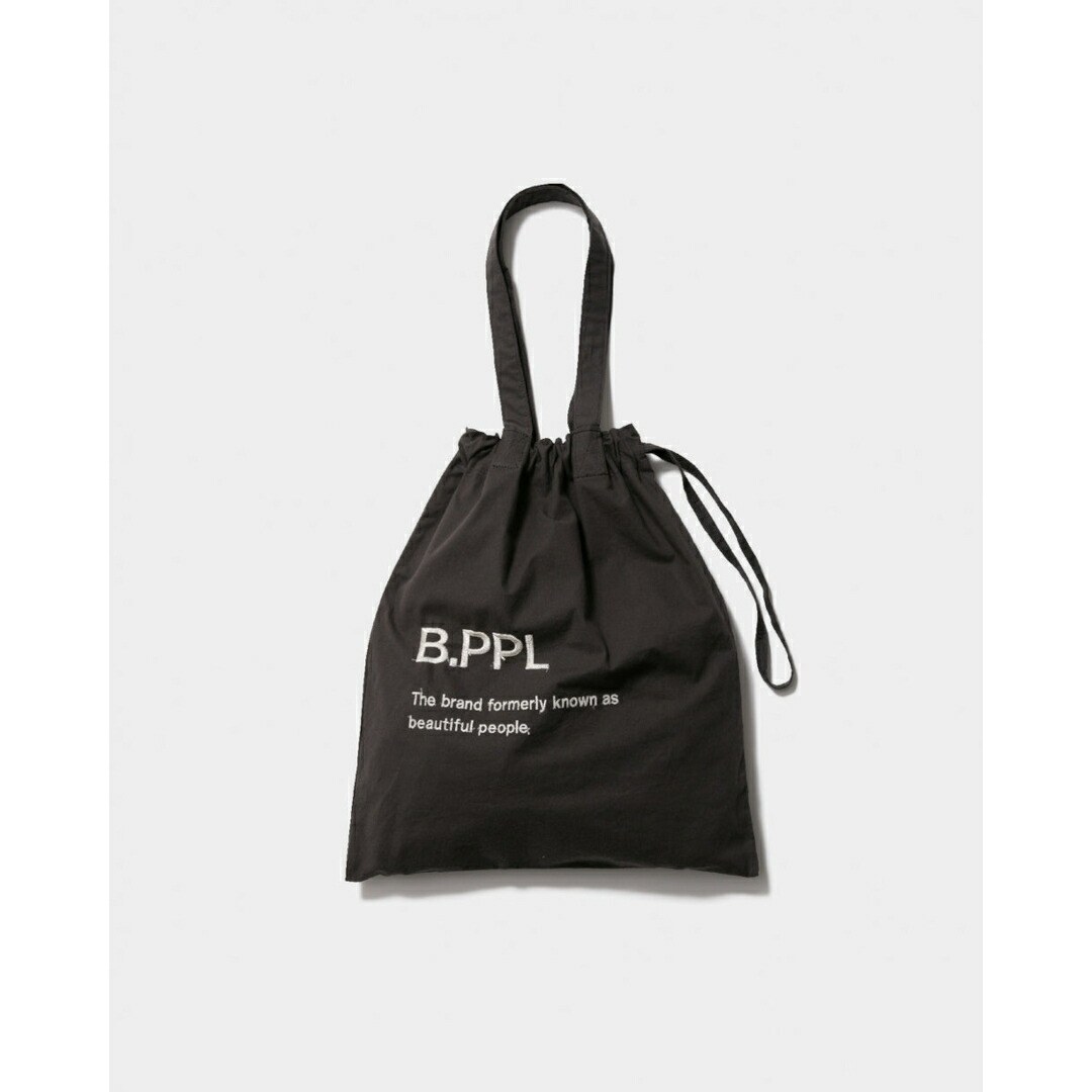 【楽天市場】beautiful people|ビューティフルピープル B.PPL gathering tote bag CHARCOAL ...
