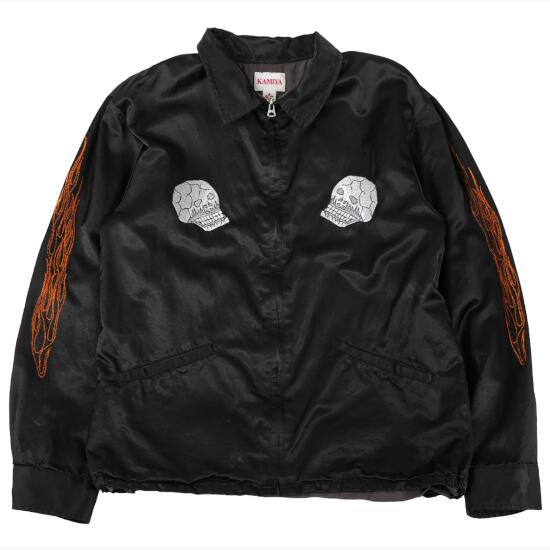 【楽天市場】KAMIYA 【カミヤ】 Red Devil' Souvernir Jacket BLACK (G12JK022) 24SS 24 ...