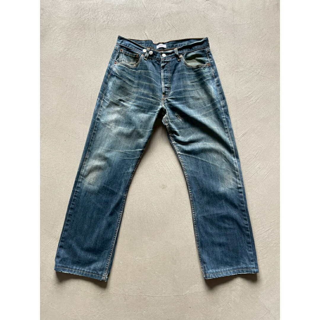 【楽天市場】BASICKS|ベーシックス BASICKS x Vintage Levi's Heart Pocket Damage Denim (S-0601LV) 25SS 25春夏 パンツ ...