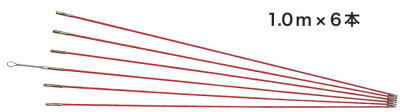 【楽天市場】DENSANジョイント釣り名人Jr.φ5.0X1.0m 6本JF-5030：工具のお店 モンジュSHOP