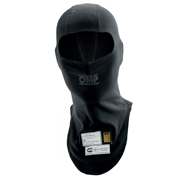 【楽天市場】OMP フェイスマスク ONE EVO BALACLAVA ブラック シングルホール MY2023 FIA8856-2018公認 (IE0-0791-A01-071)：モノコレ