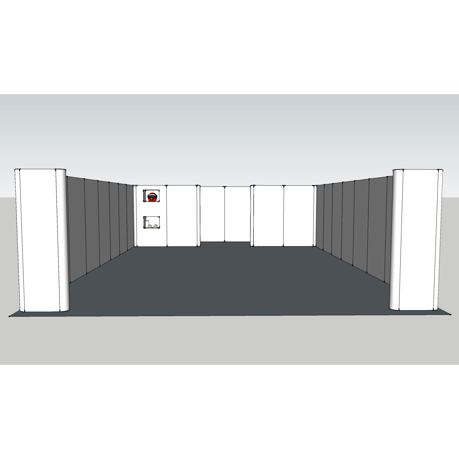 【楽天市場】BCN BOXES モータースポーツ ピットパーテションセット GARAGE 1台サイズ エコプラン セット：モノコレ