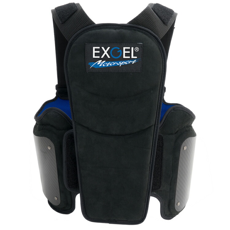【楽天市場】EXGEL エクスジェル ドライカーボンベスト レーシングカート用 (AKK23-BK)：モノコレ