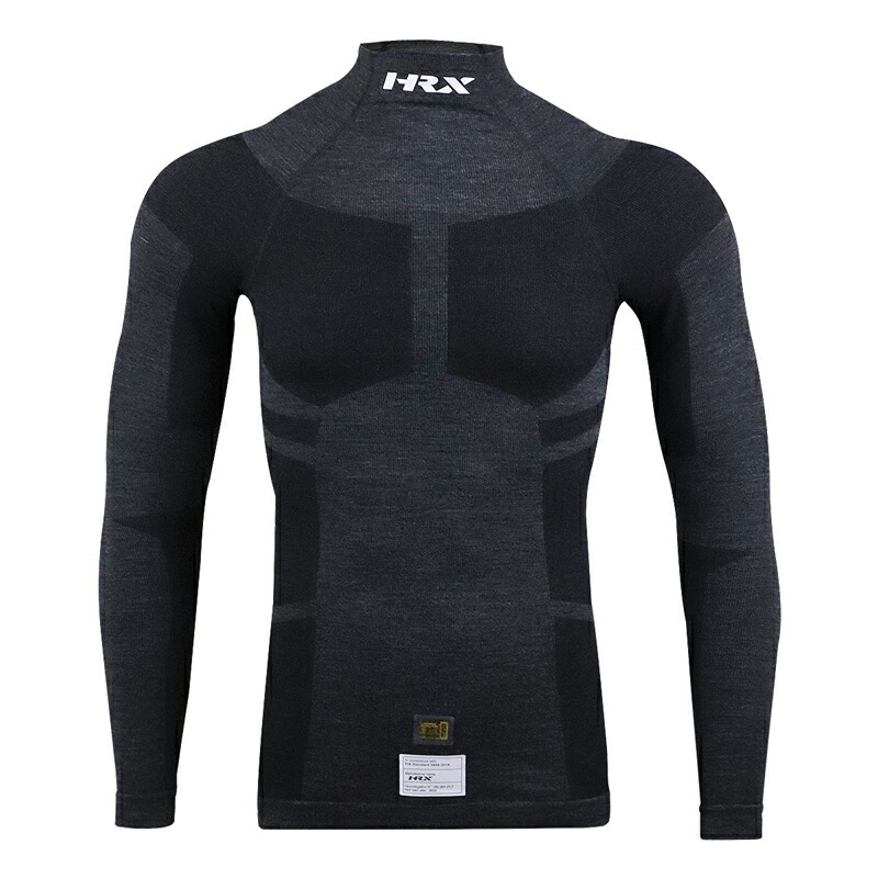 【楽天市場】HRX アンダーウェア TOP ICON アイコン トップ ブラック FIA8856-2018公認 IITALY (HRX-TOP ...