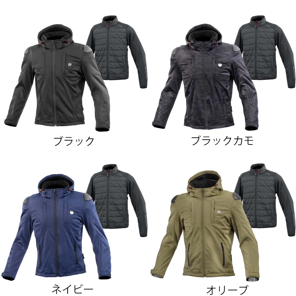 【楽天市場】コミネ JK-6235 07-6235 ハイプロテクト ソフトシェル システムパーカ セット JK-623 と JK-629のセット KOMINE JK-6235：モノダイレクト