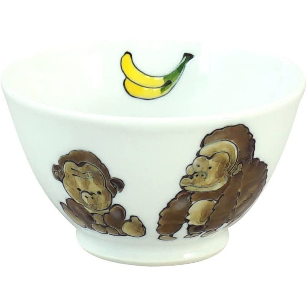 【楽天市場】波佐見焼 ご飯茶碗 [浜陶] ミニ飯碗 ゴリラ/ NCHK 国産 日本製 食器 陶器 磁器 波佐見焼 hasami 暮らしの定番 ...