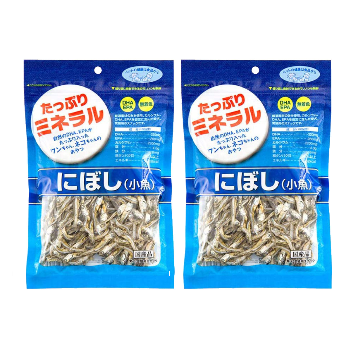 【楽天市場】送料無料 アスク asuku ペットフード 愛犬用おやつ [アスク] にぼし（小魚）100×2袋：MONONE