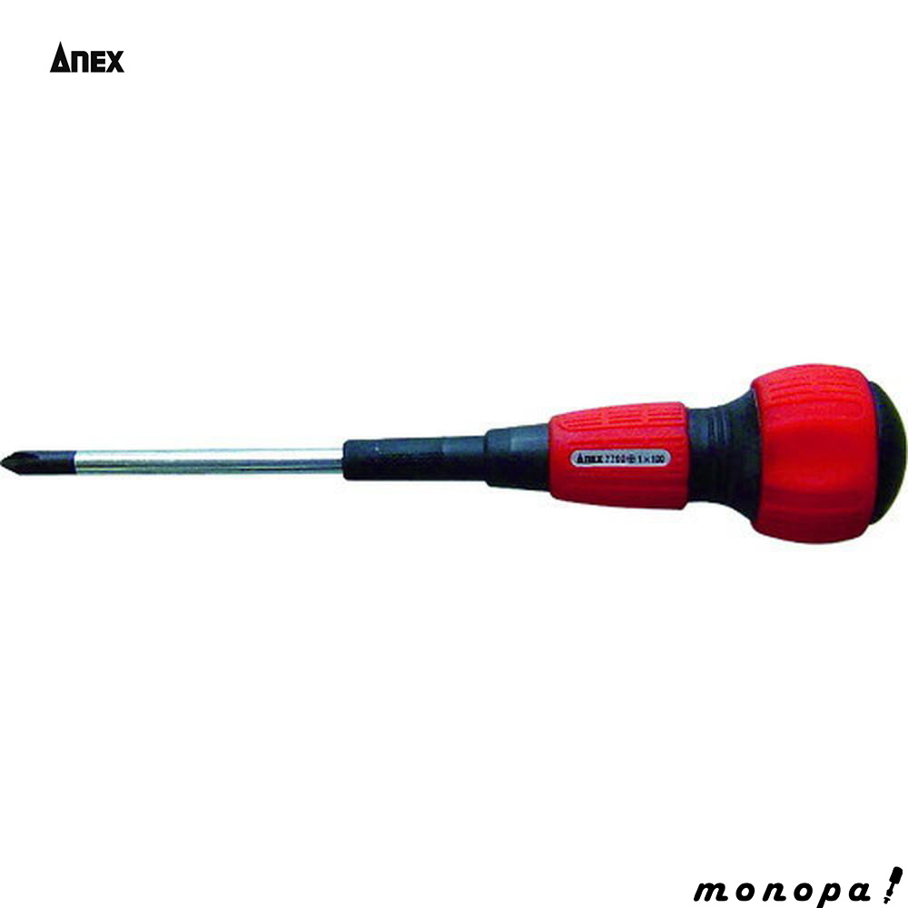 【楽天市場】【ポイント3倍 7/13~15】 ANEX アネックス スリットパワー ドライバー普通タイプ+2x100 7700：モノパ！楽天市場店