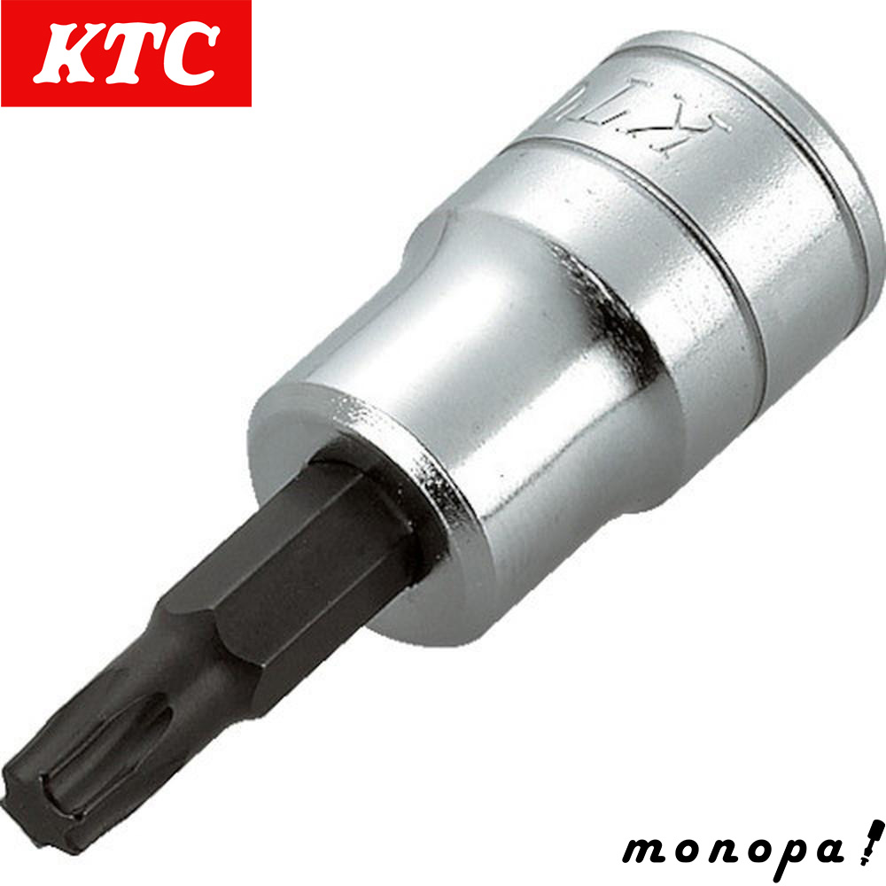 【楽天市場】KTC 京都機械工具 9.5mm 3/8インチ ショートT型 トルクス ビットソケット T25 BT3T25S：モノパ！楽天市場店
