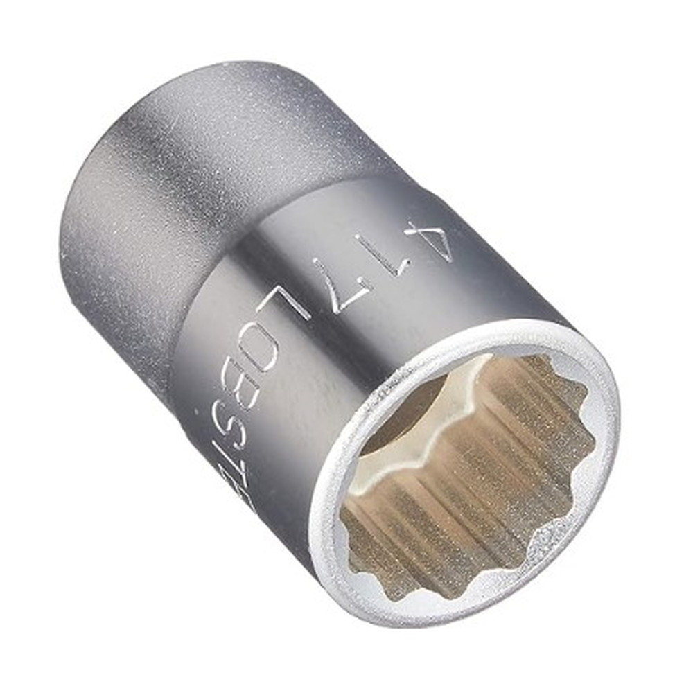 【楽天市場】【お買い物マラソン中ポイントアップ！ 7/4 20時～】 ロブテックス(エビ) ソケット 12角 17.0mm 差込角12.7mm ...