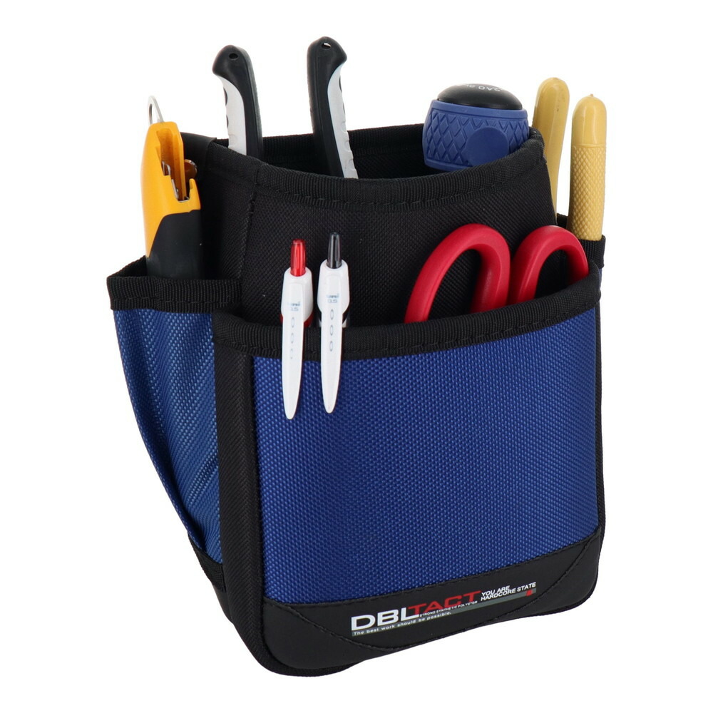 【楽天市場】【抽選で最大100%ポイントバック エントリー受付中】 三共コーポレーション DBLTACT 2段腰袋 DT-02S-BL 581808 腰袋 釘袋 道具 工具 差し 小物入れ ...