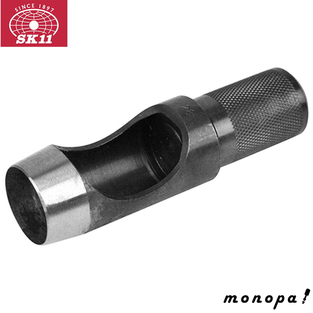 【楽天市場】SK11 皮ポンチ 28MM 丸穴あけ ハンマー ビニール ゴム 厚紙：モノパ！楽天市場店