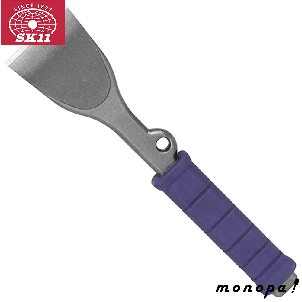 【楽天市場】【ポイント3倍 10/14~10/20】 SK11 リフォームチゼルF 50MM 落下防止 安全コード 取り付け用穴付き 割り作業 ...