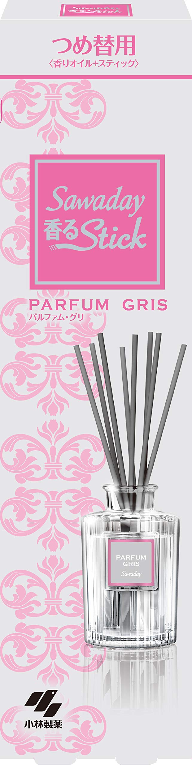【楽天市場】Sawaday香るStickつめ替用 パルファムグリ 70ml 容量70ML 小林製薬 芳香剤・部屋用：MONOW 公式ショップ