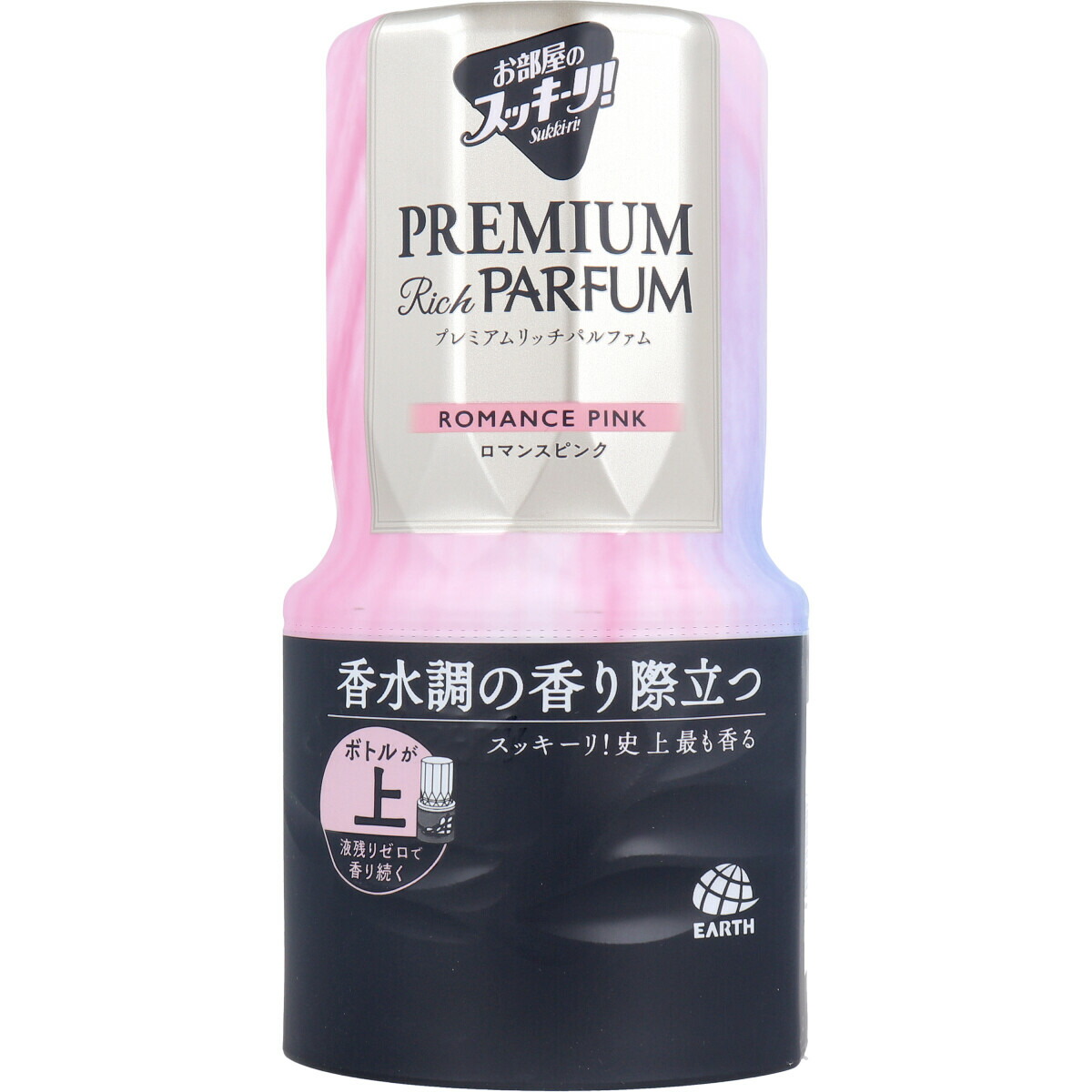 【楽天市場】お部屋のスッキーリ！ Sukki-ri! プレミアムリッチパルファム ロマンスピンク 400mL：MONOW 公式ショップ