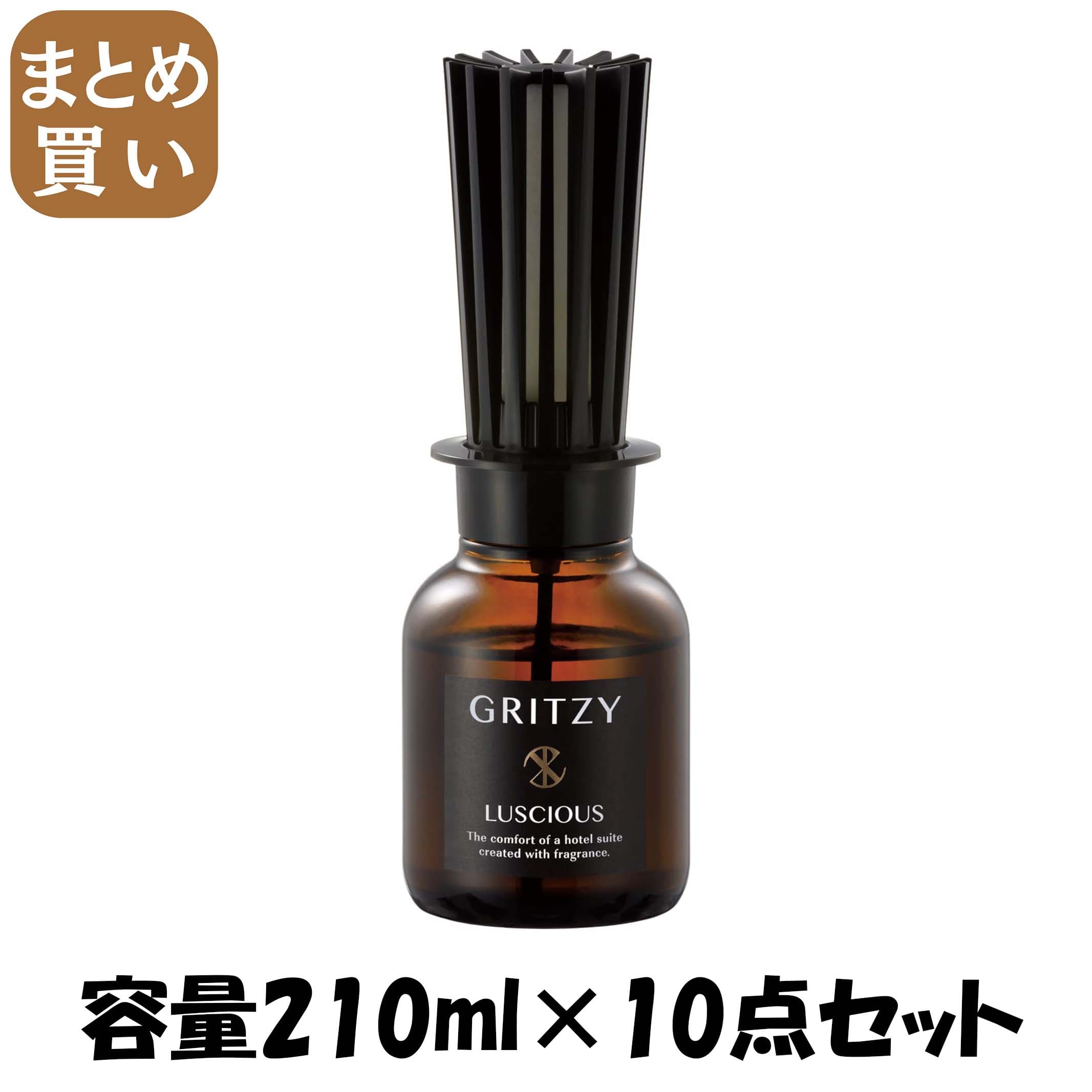 【楽天市場】【まとめ買い】グリッツィリキッド ラシャス 容量210ML×10点セット 晴香堂 芳香剤・部屋用：MONOW 公式ショップ
