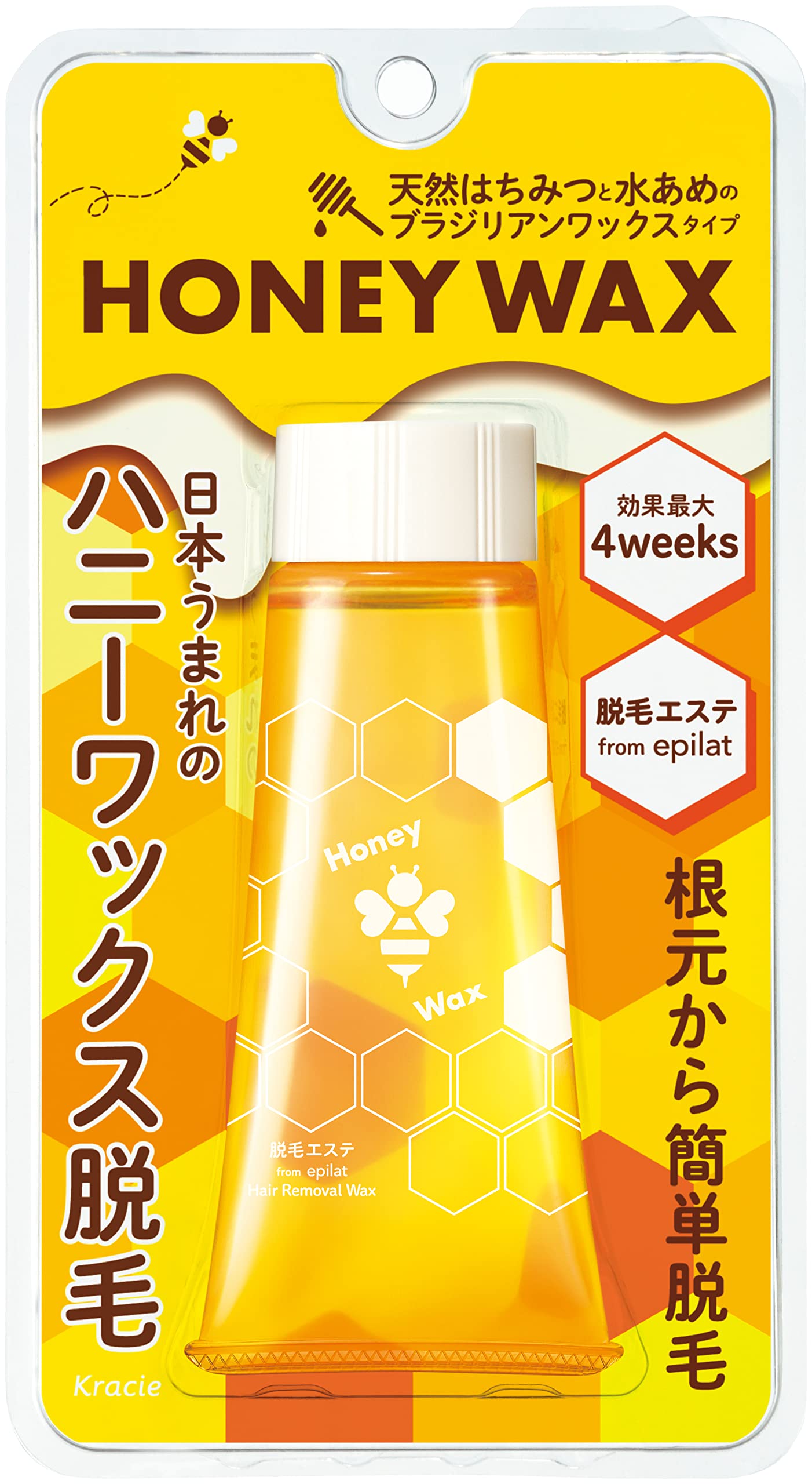 【楽天市場】エピラット 脱毛エステ ハニーワックス脱毛 容量140Gクラシエ 除毛・脱毛剤：MONOW 公式ショップ