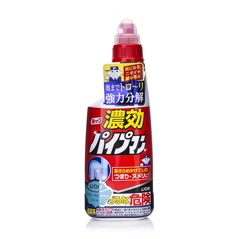 【楽天市場】ルック濃効パイプマン450ml 容量450ML ライオン 住居洗剤・パイプクリーナー：MONOW 公式ショップ