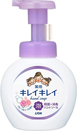 【楽天市場】キレイキレイ薬用泡ハンドソープ フローラルソープの香り ポンプ250ml 容量250ML ハンドソープ：MONOW 公式ショップ
