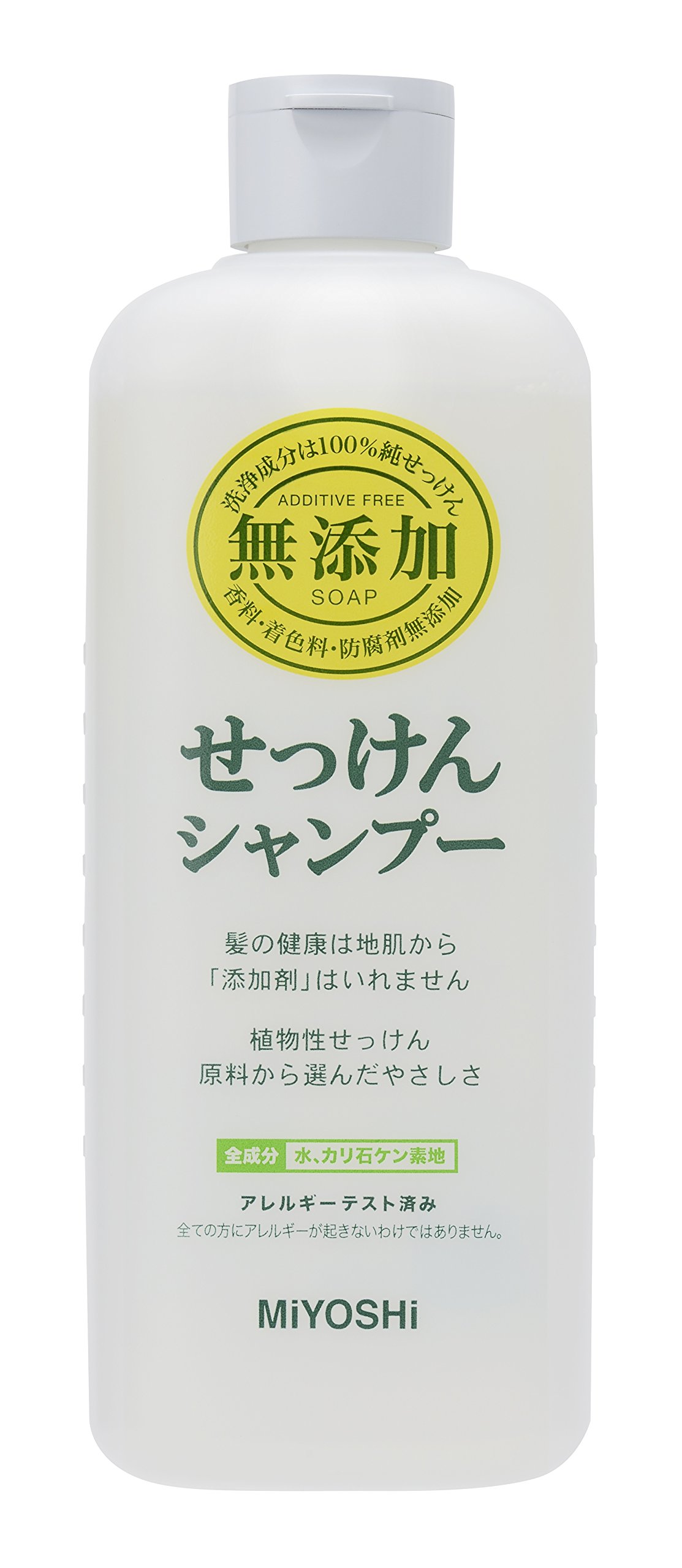 【楽天市場】ミヨシ無添加せっけんシャンプー 容量350ML ミヨシ石鹸 シャンプー：MONOW 公式ショップ