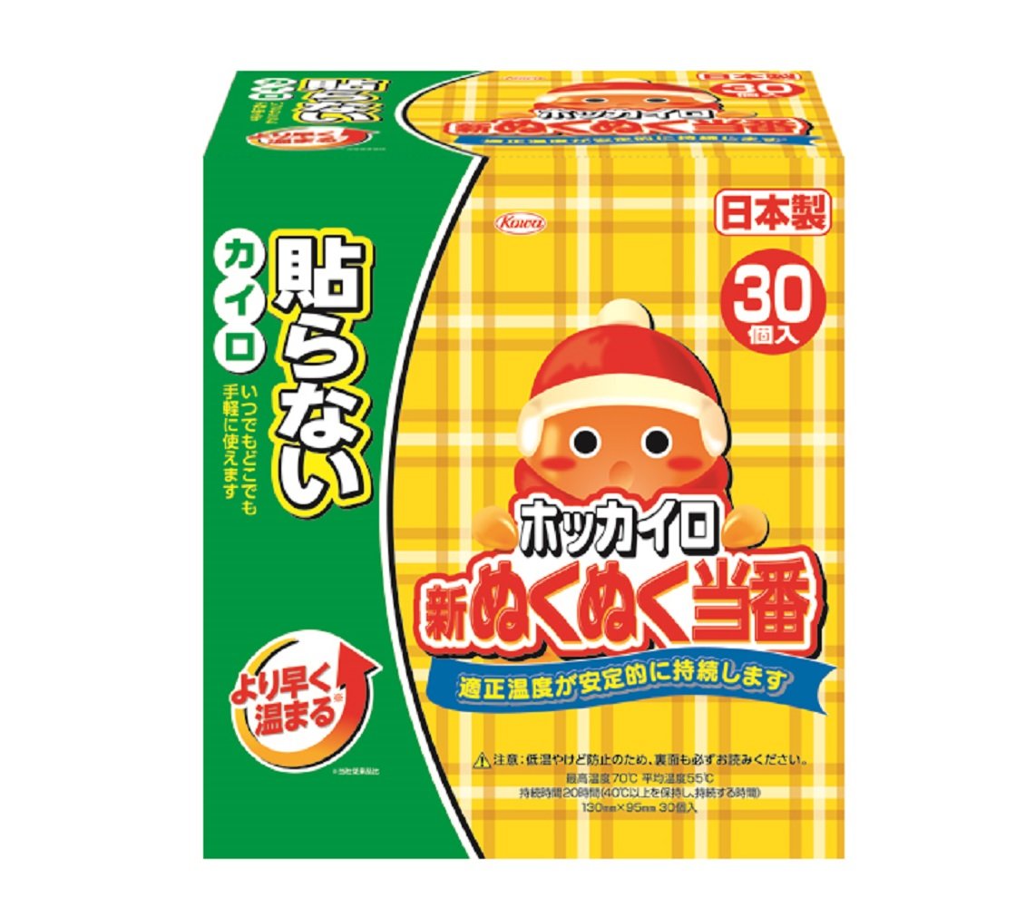 【楽天市場】新ぬくぬく当番貼らないレギュラー30個 容量30個 興和 カイロ：MONOW 公式ショップ