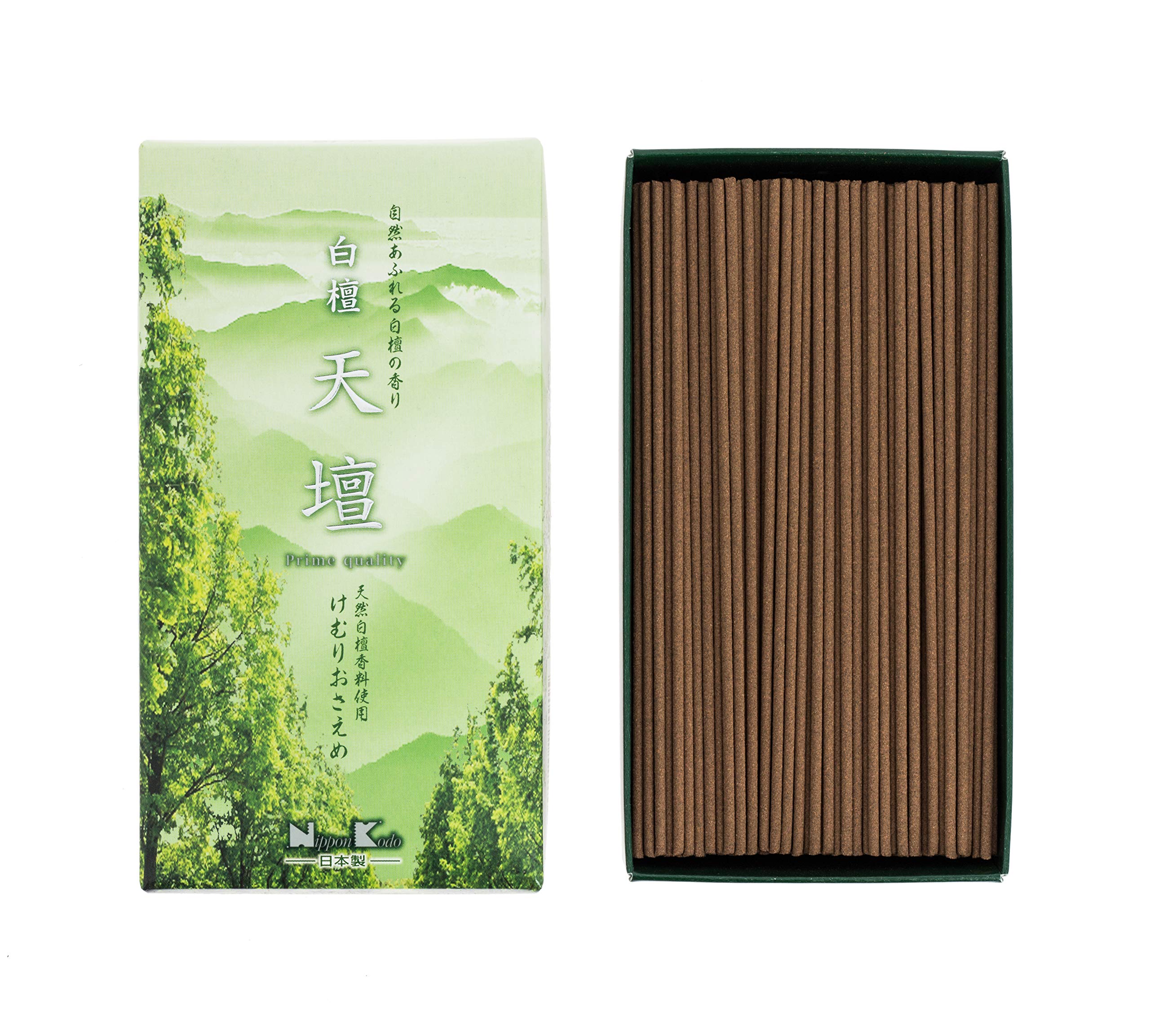 【楽天市場】白檀天壇 バラ詰 容量125G 日本香堂 お線香：MONOW 公式ショップ