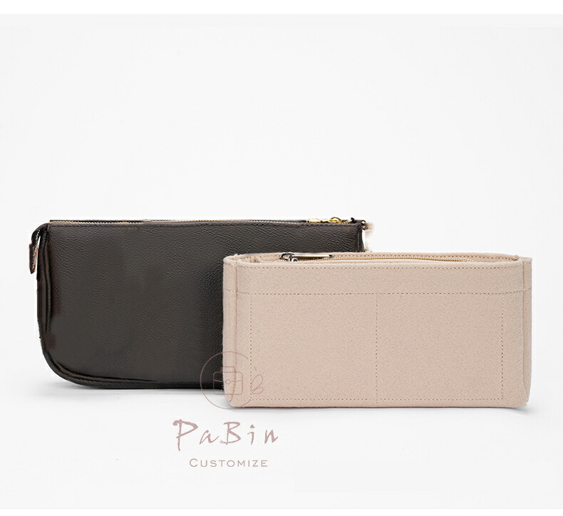 【楽天市場】バッグインバッグ ルイヴィトン Louis Vuitton DAMIER AZUR対応 軽量 自立 チャック付き 小さめ 大きめ バッグの中 整理 整頓 通勤 旅行バッグ ...