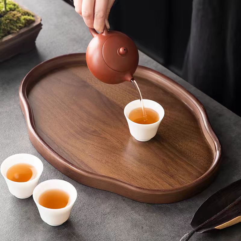 【楽天市場】竹製 茶托 茶盤 竹製プレート 水切り茶台 トレー 食器 おしゃれなトレイ ティーとカフェ お盆 家庭用：Monuso