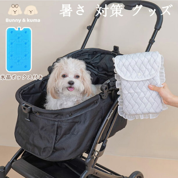 【楽天市場】【25年夏 新登場】氷晶ボックス ひんやり 冷感 夏 暑さ 対策 グッズ お散歩 小型犬 猫 ペット用品 狗猫兼用 再利用可能 (氷晶ボックスと袋のみ) （*ペットカートはありませ ...