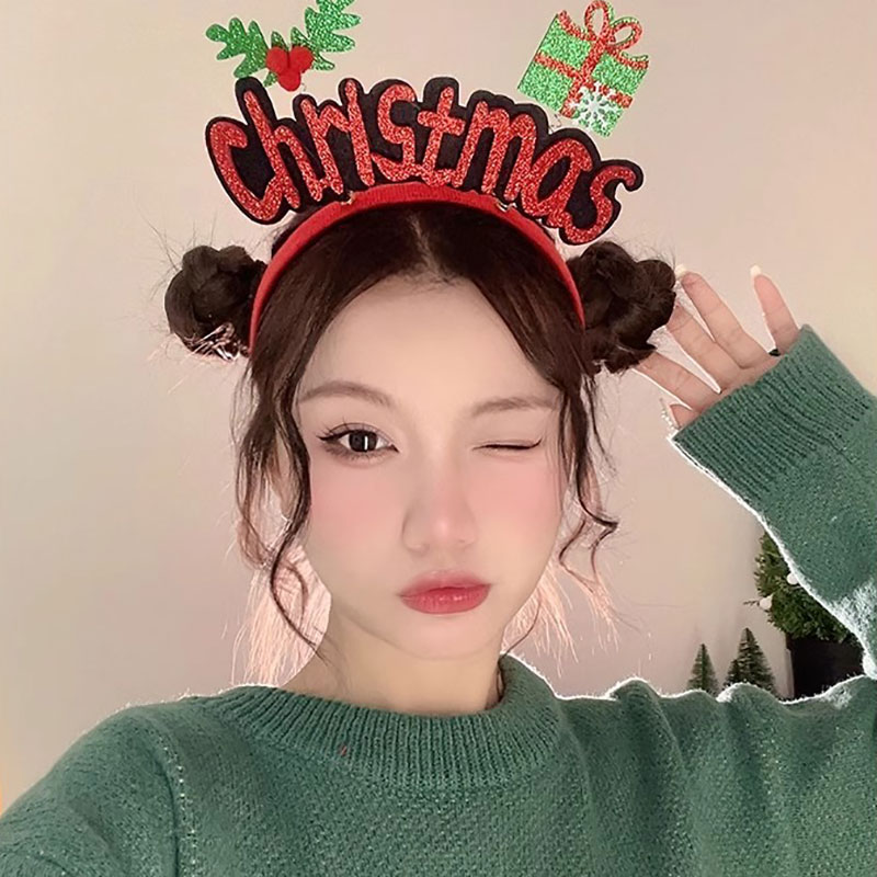 【楽天市場】【3枚セット】クリスマス 飾り カチューシャ 髪飾り クリスマスツリー 雰囲気 レディース 子供 可愛い パーティー 写真撮影用：Monuso