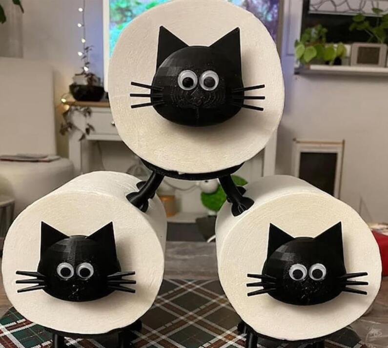 【楽天市場】トイレットペーパーホルダー 置き型 北欧風 おしゃれ かわいい 猫 牛 動物ティッシュペーパーホルダー トイレットペーパースタンド 取り付け簡単 装飾品 バスルームアクセサリー ...