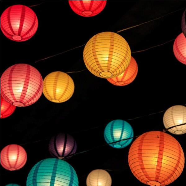 【楽天市場】提灯 お盆 紙ちょうちん LED付き 紙提灯 お盆飾り 20個セット 七夕 お祭り クリスマス 装飾用 (直径25cm/20cm/15cm)：Monuso